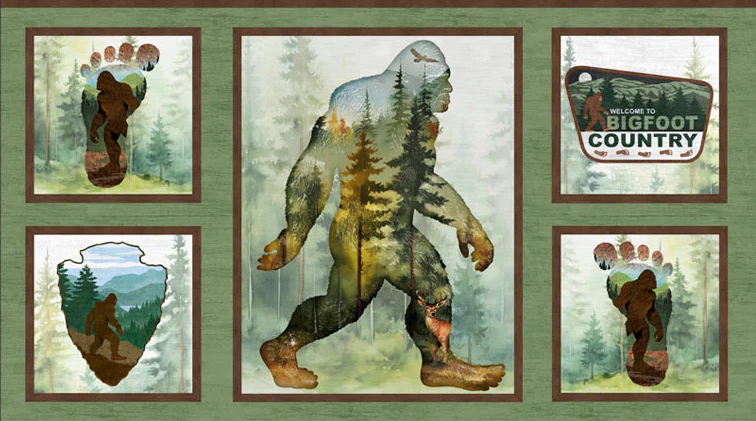 P&B Textiles - Bigfoot Country – Grandma's Attic Quilting
