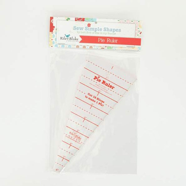 Riley Blake - 8 Inch Pie Ruler – Grandma's Attic Quilting