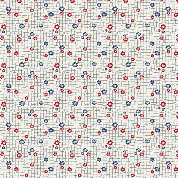 Marcus Fabrics - R3515-31D Cream – Grandma's Attic Quilting